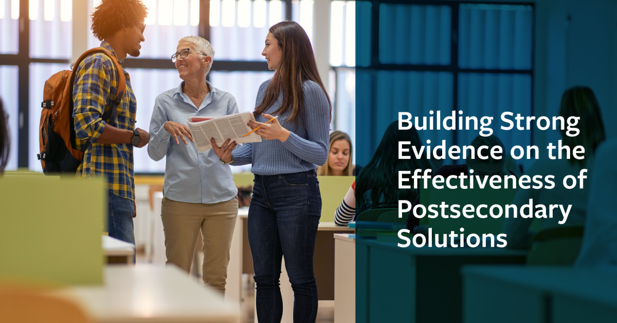 Building on Prior Learning to Test the Effectiveness of Solutions that ...