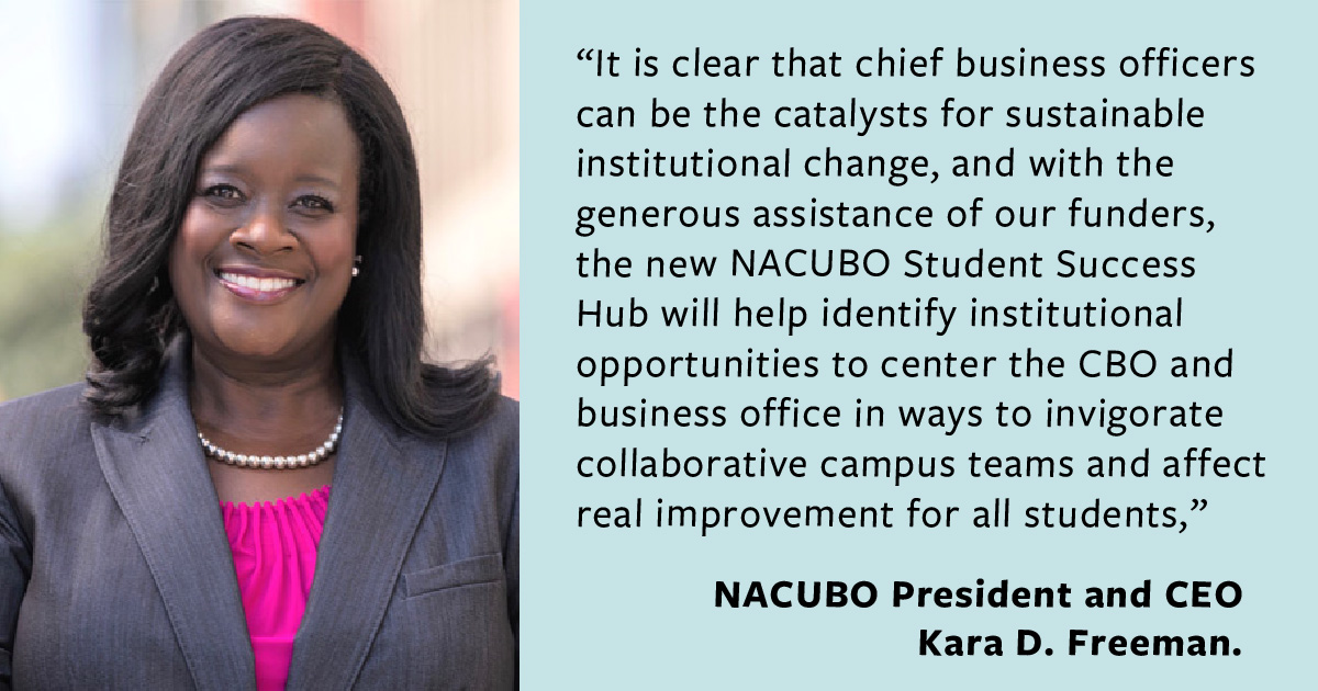 NACUBO Student Success Hub Highlights Financial Links to Equitable ...